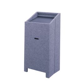 Table Top Carpet Lectern with Speaker